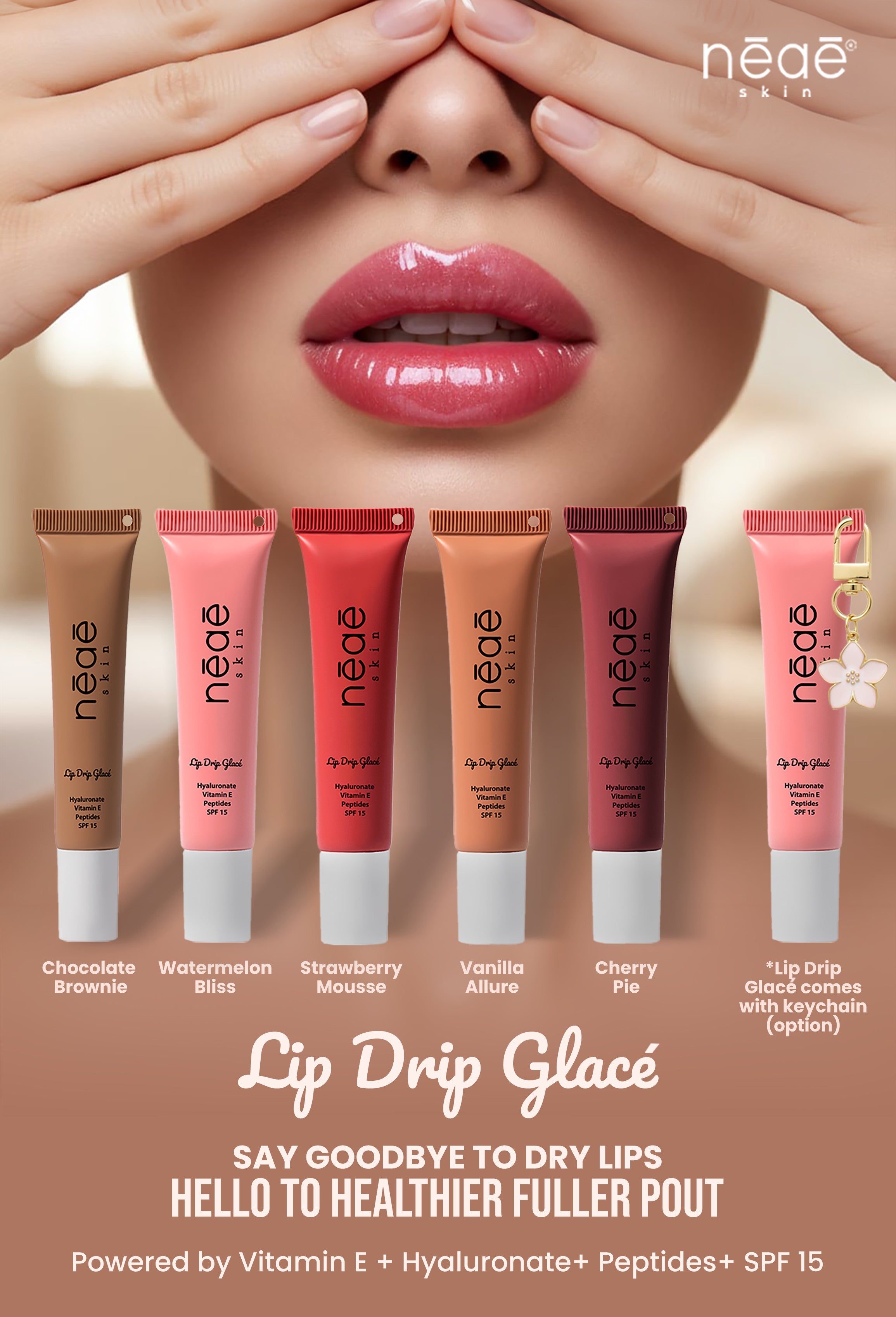 Lip Drip Glacè – Hybrid Hyaluronic Acid, Vitamin E & UV Filters | 5 ...